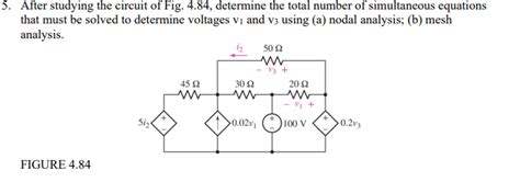 Solved After Studying The Circuit Of Fig Determine Chegg