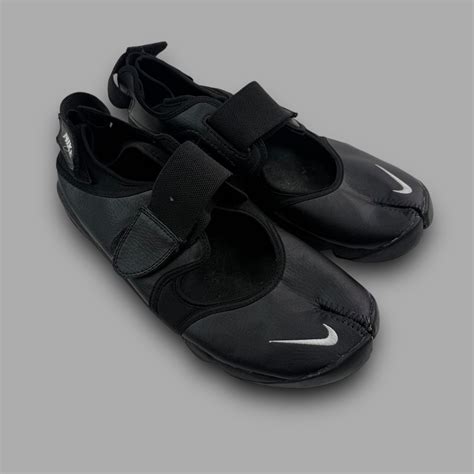 Nike 2009 Air Rift Tabi Black Leather Uk11 Uppernostril