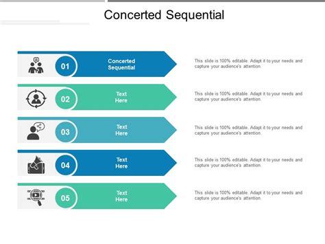 concerted sequential ppt powerpoint presentation portfolio design ideas