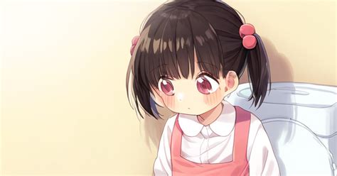 ロリ トイレにて・・・ ロリのパンツが見たい件のイラスト Pixiv