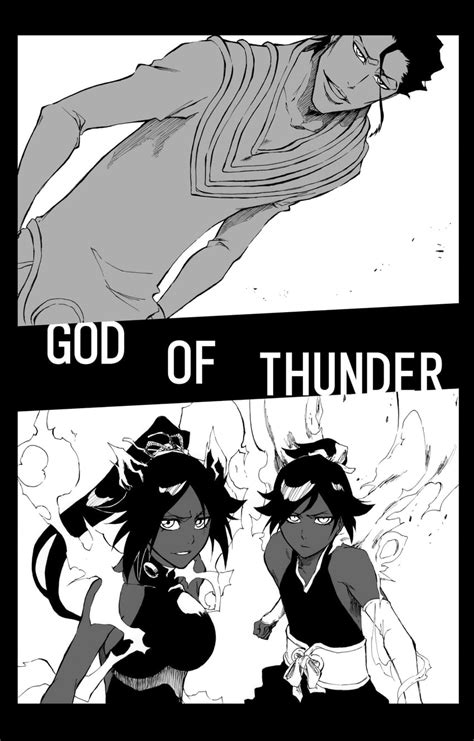 Shihouin Yoruichi Shihouin Yuushirou And Askin Nakk Le Vaar Bleach