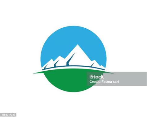 山地向量圖示插圖設計向量圖形及更多乾淨圖片 乾淨 保險 健康的生活方式 Istock