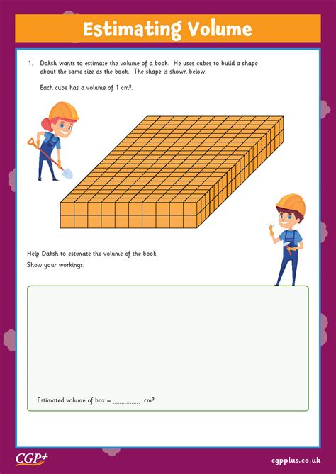 Estimating Volume Problems Foundation Year 5 Cgp Plus