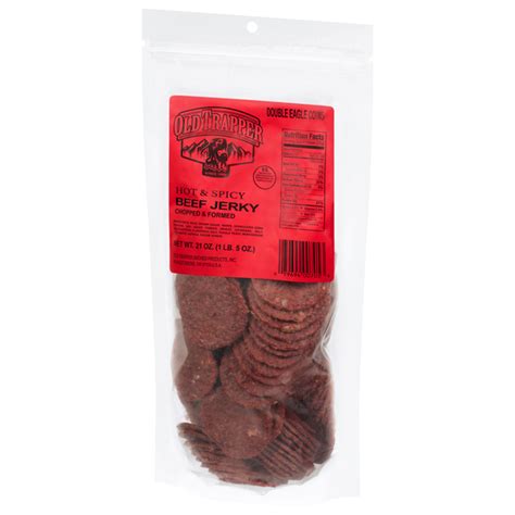 Old Trapper 21oz Hot And Spicy Double Eagle Beef Jerky Hy Vee Aisles