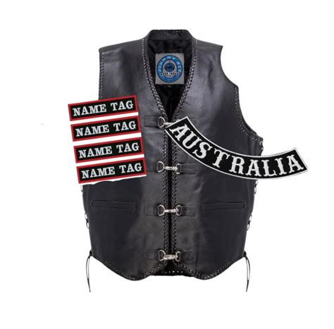 Sewing Patch On Vests And Jackets Simon Martin Whips And Leathercraft