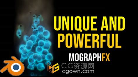 Blender粒子追踪物理碰撞特效插件mographfx Carl Animation And Physics Sim Expansion Cg资源网