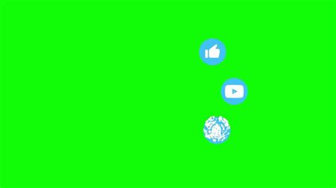 youtube green screen subscribe button animation in 5 se themeroute