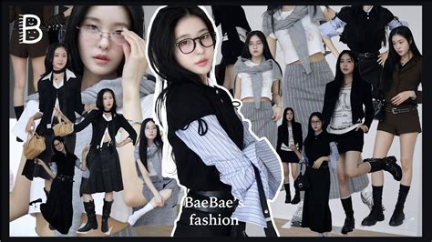 Eng 아랫배 응 앞머리 깔게 ̗̀ෆ˶ᵕ˶ ෆ ̖́ 일주일 출근룩 코디⁉️ 코프코어 도전 단정하게 셋업으로~ Ootdvlog What I Wear In A