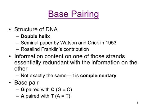 Introduction To Bioinformatics Molecular Biology Primer Ppt