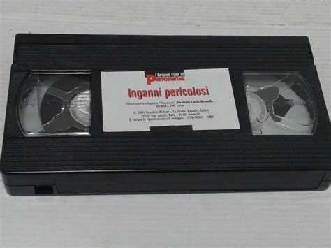 VHS Videocassetta I GRANDI FILM DI PANORAMA Sc 4 Inganni