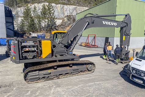 Verdenspremiere Volvo 30 Tonner På Hydrogen Vei Og Anlegg