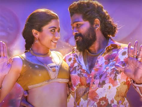 Allu Arjun And Rashmika Mandannas Peelings Song Promo Is Out Now