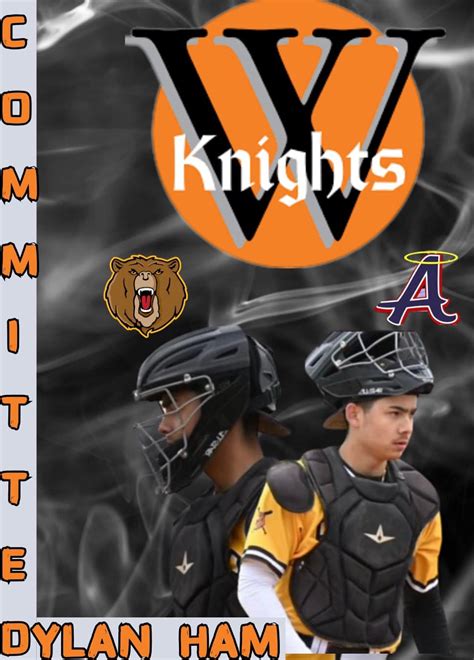 Congratulations Dylan Ham Brennan Texas Angels Baseball Facebook