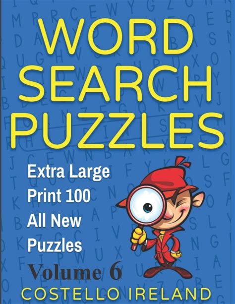 Extra Large Print Word Search Puzzles 100 All New Puzzles For Adults