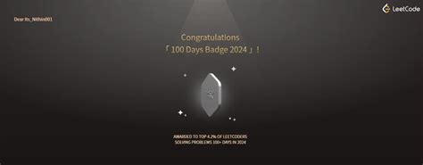 S Nithin On Linkedin Leetcode Codingchallenge Problemsolving Softwareengineer