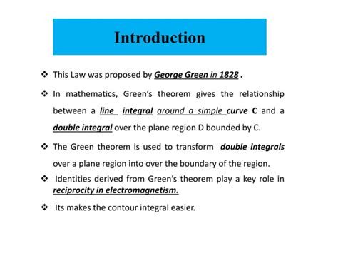 Greens Theorem Ram44 Pptx