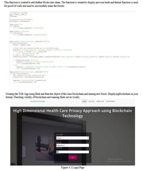 Electronic Health Record System Using Blockchain Technology
