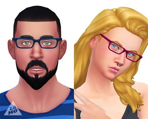 Tamo Mock Mods Glasses • Sims 4 Downloads