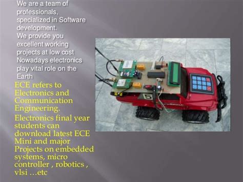 B Tech Final Year Projects