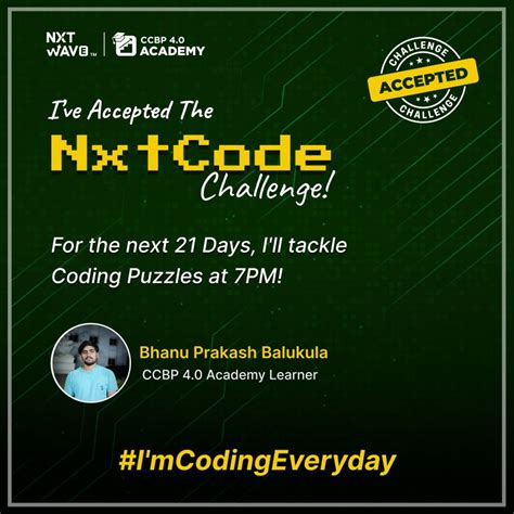 Bhanuprakash Balukula On Linkedin Nxtwave Html Css