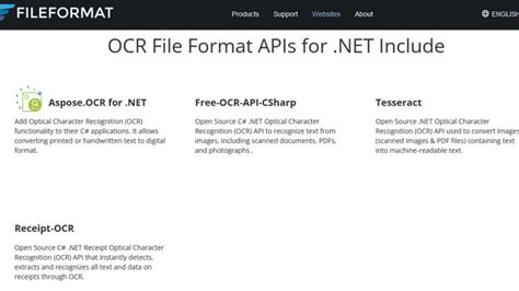 Open Source Net Ocr Apis Enabling Text Extraction From Images In C