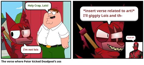 The Verse Where Peter Kicked Deadpools Ass Comic Studio