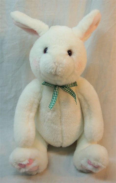 Gund Carrot Top The White Bunny Rabbit 12 Plush Stuffed Animal Toy Gund