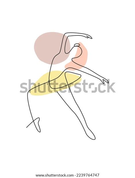 One Single Line Drawing Sexy Woman Stock Vector Royalty Free 2239764747 Shutterstock