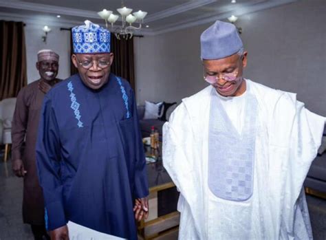 Instant Tinubu Met With El Rufai In Abuja Photos Pm News