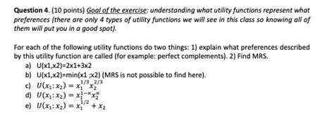Solved Question 4 10 ﻿points ﻿goal Of The Exercise