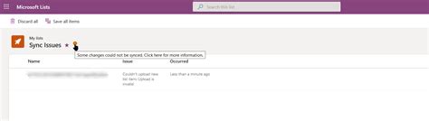 Microsoft List Syncronization Issue Microsoft Community