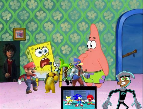 Spongebob Got Stuck In Front Of Everyone By Mariosmashbropal On Deviantart
