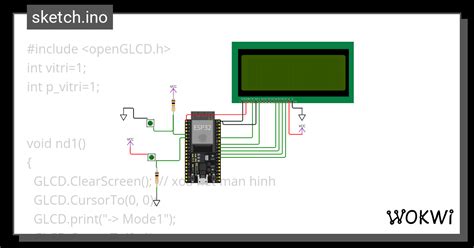 Lcd Esp Wokwi Esp Stm Arduino Simulator