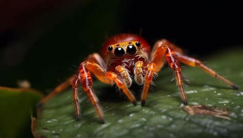 Hairy Spider Leg In Close Up Magnification Reveals Spooky Beauty