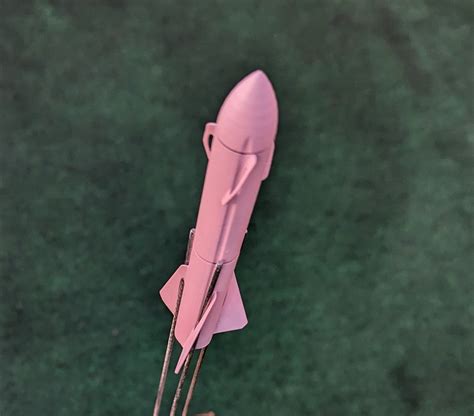 Easy Print Mini Model Rocket For A3 Engine By Julius3e8 Download