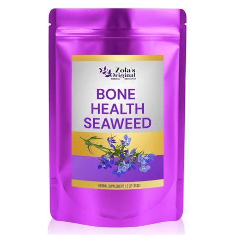 Bone Health Seaweed Blend Zolas Original Herbal Remedies