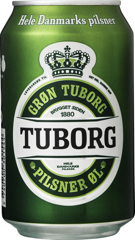 Tuborg Grøn 4 6 24x33 Cl Dåser Potio