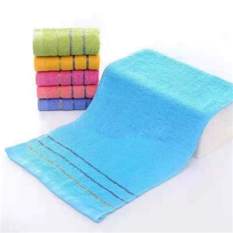 12pieces Hand Towel Plain Color Cannon 32g Face Towel 28 X 52cm Lazada Ph