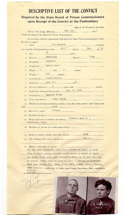 Macavoy J A Montana History Portal