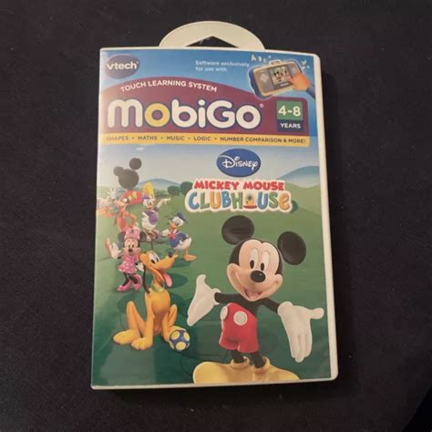 Vtech Mobigo Game Disney Mickey Mouse Clubhouse Missing Instructions
