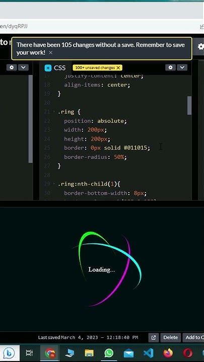 How To Make Animated Page Loader Using Html Css Css Spinner Animation