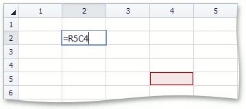 How To Use Cell And Worksheet References In Formulas WinForms