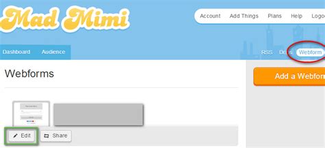 How To Get The Html Opt In Code From Mad Mimi In Popupally