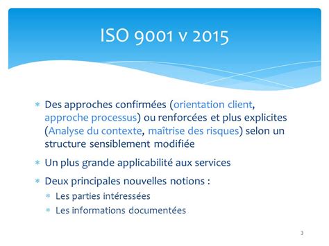 ISO 9001 Evolution v 2008 => v ppt video online télécharger