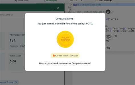 Geeksforgeeks Potd Consistency Learningjourney Problemsolving