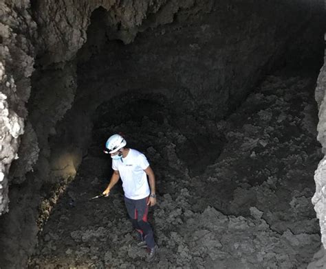 Medio Ambiente Analiza Las Características Del Nuevo Tubo Volcánico