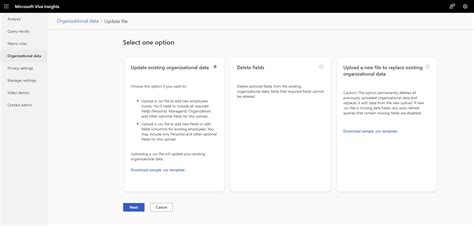 上传组织数据（后续上传） microsoft learn