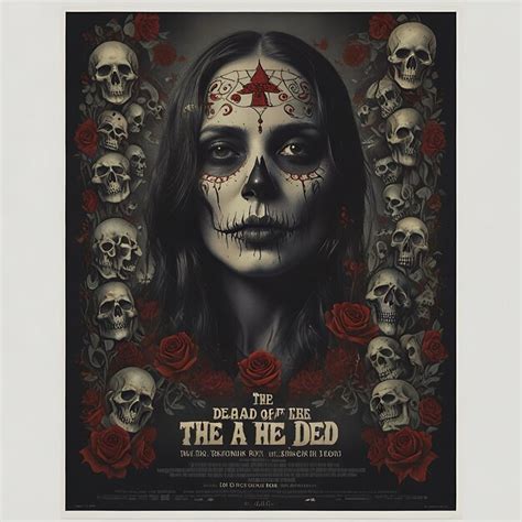A Poster For The Dead Of The Dead Of The Dead Premium Ai Generated Image