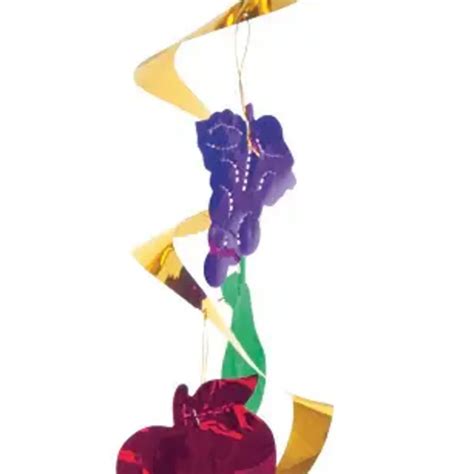 Foil Fruit Mobile Cohens Judaica