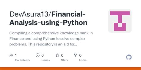 Github Devasura13financial Analysis Using Python Compiling A